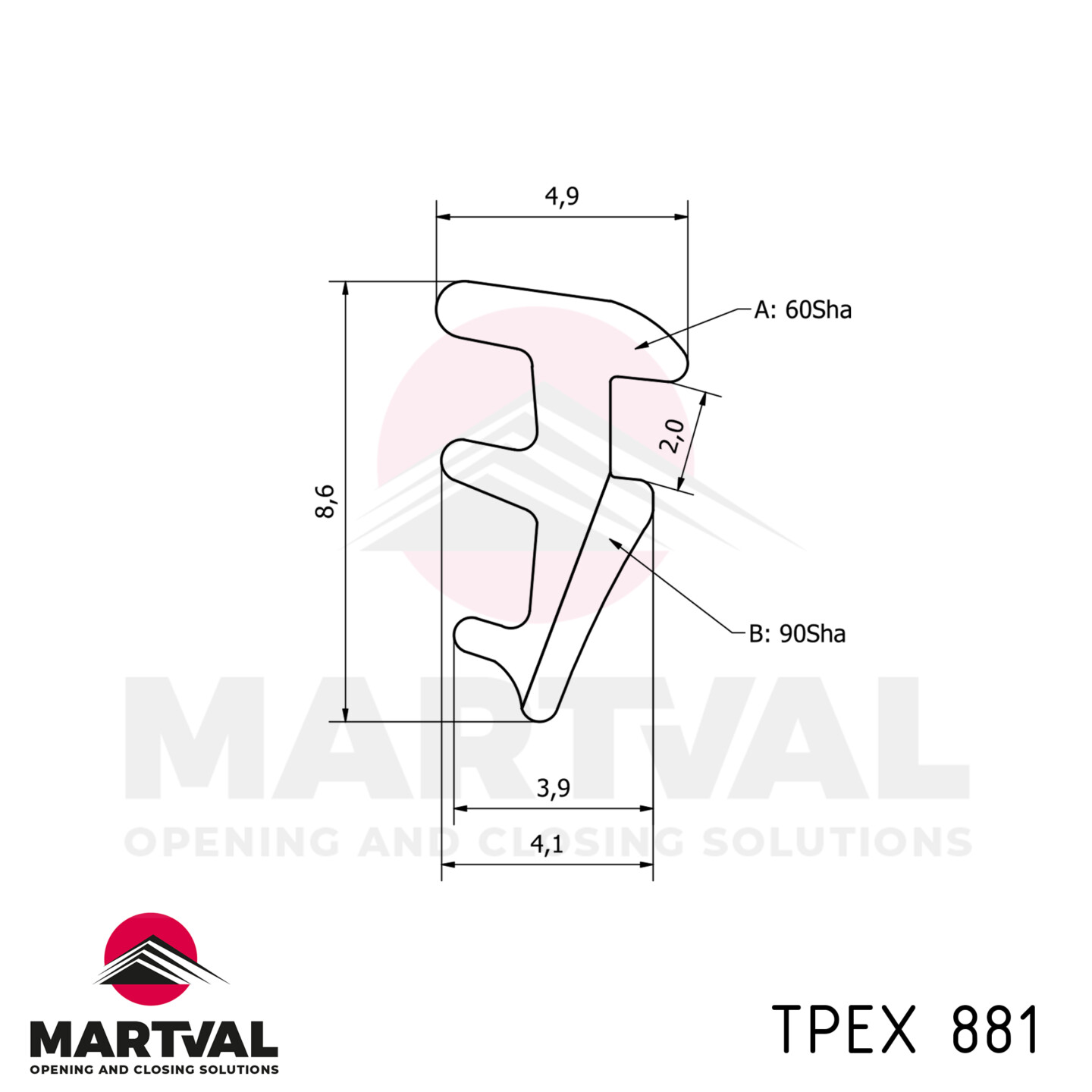 TPE profiles - Martval